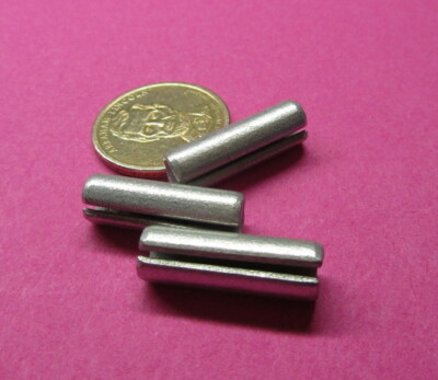 Zinc Plate Steel Slotted Roll Spring Pin, 5/16" Dia x 1.00" Length, 50 ...