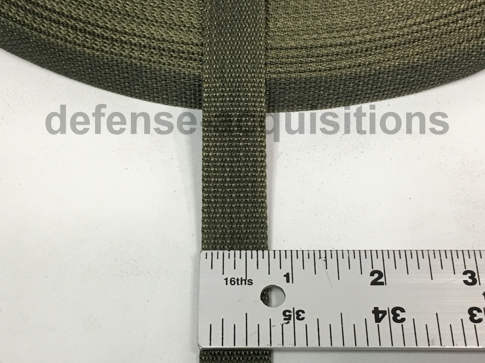 3/4 Inch MilSpec Military Webbing MIL-W-43668 T/4 C/1A RANGER GREEN Per ...