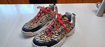 Fila disruptor 2 women Sneakers Animal Print Size 10 Zebra Leopard | eBay