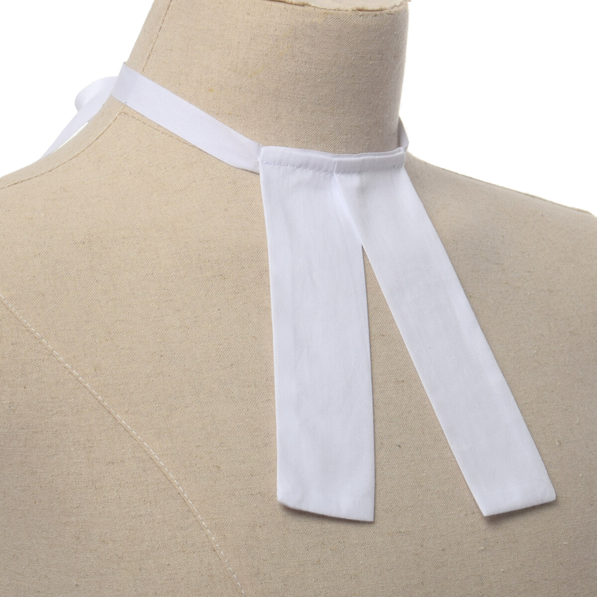 White Barrister Band Preaching Band Preaching Tabs Tape Style Courtwear ...