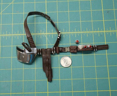 Hot Toys 1/6 TMS051 TMS052 The Mandalorian - Chrome Holster & Utility ...