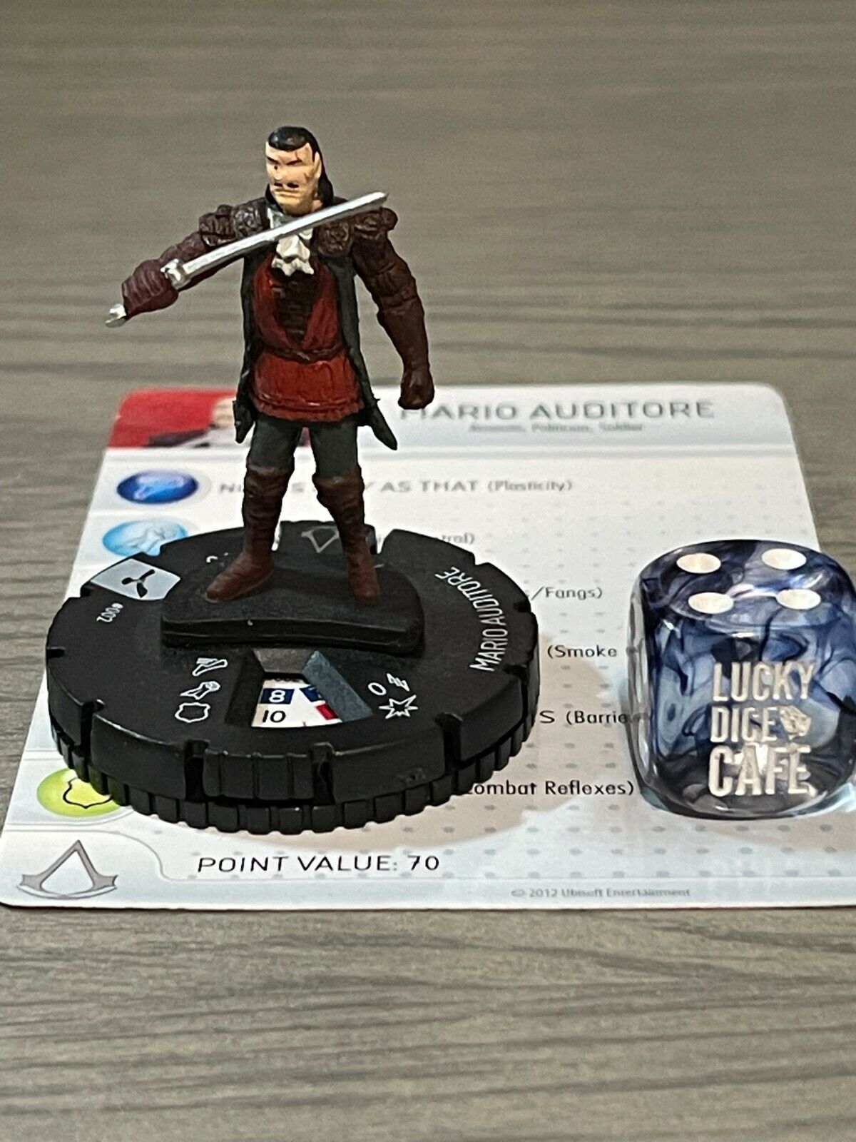 Heroclix Assassin's Creed Brotherhood 002 Mario Auditore | eBay