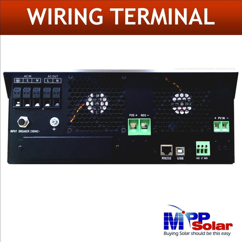 MPP solar inverter 1kw 3kw 6kw 6.5kw off-gridr MPPT tariff Free | eBay
