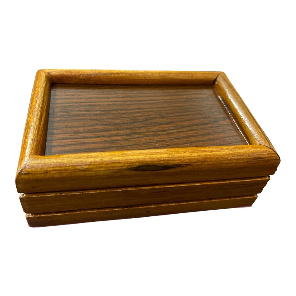 Rattle Ring Box Gimmick Vanish Coins, Rings, Deluxe Wooden Close Up ...