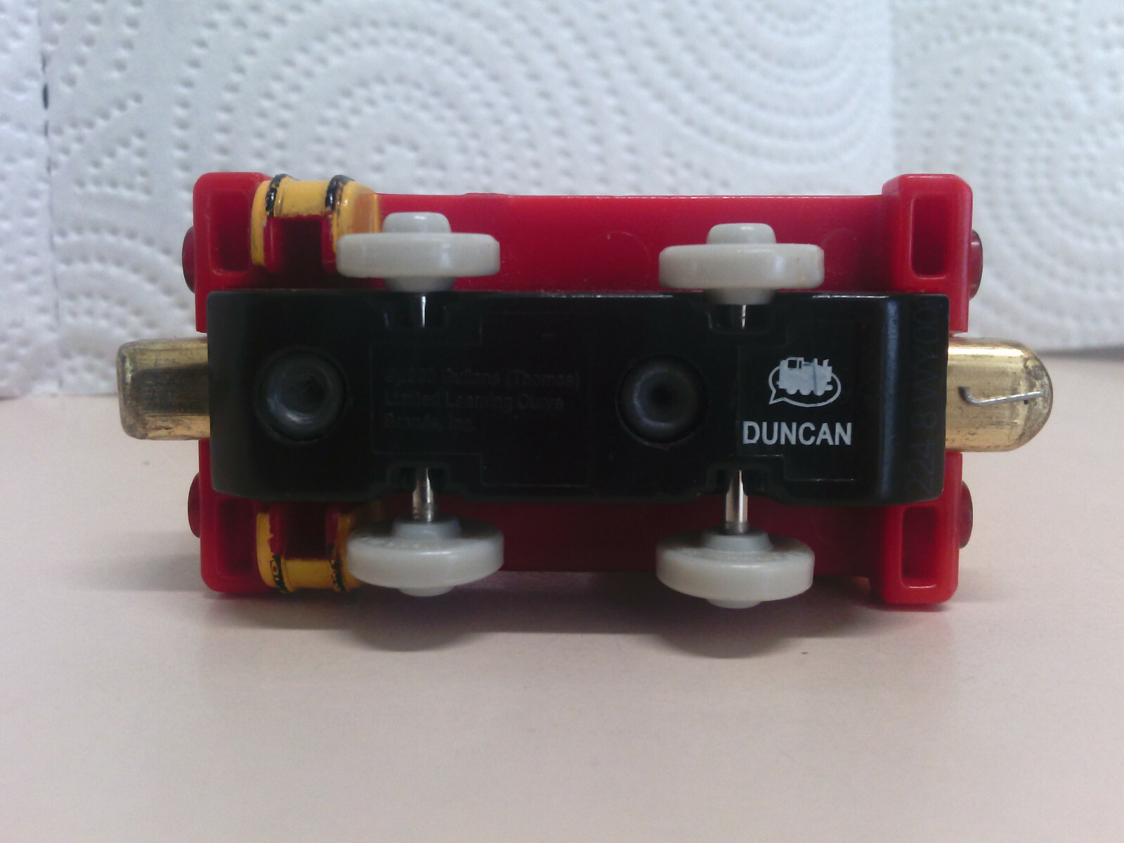 Thomas and Friends Take-Along Duncan Narrow Gauge 2008 Gold Magnet ...