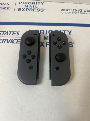 Nintendo Switch Joy-Con (L) / (R) Controller - Gray 4902370536003 | eBay