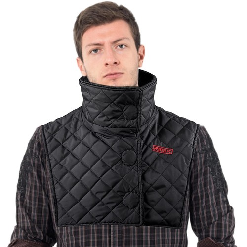 Winter Fleece Neck Pile Thickened Windp Face Mask Windproof Warmer ...