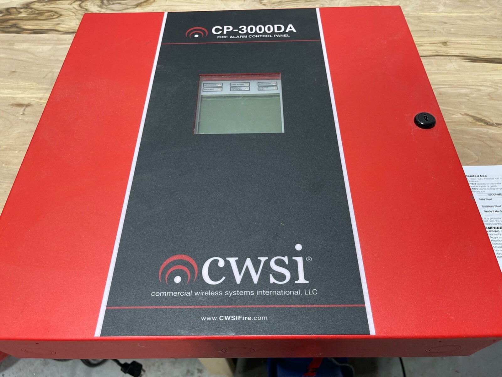 CWSI Fire Alarm Panel | eBay