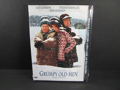 Grumpy Old Men DVD NEW SEALED Jack Lemmon Walter Matthau Ann-Margret ...