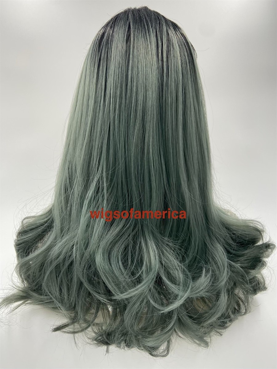 Ash Green Hair Color