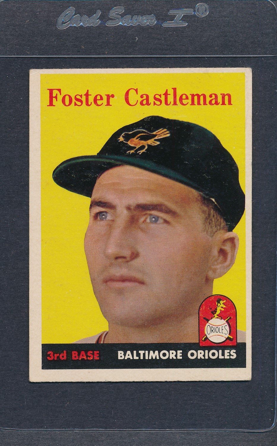 1958 Topps #416 Foster Castleman Orioles VG/EX *3789 | eBay