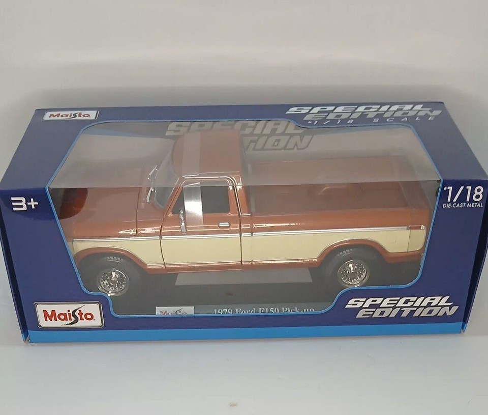 NEW Maisto Diecast Special Edition 1:18 Scale 1970 Ford F150 Pick-up | eBay