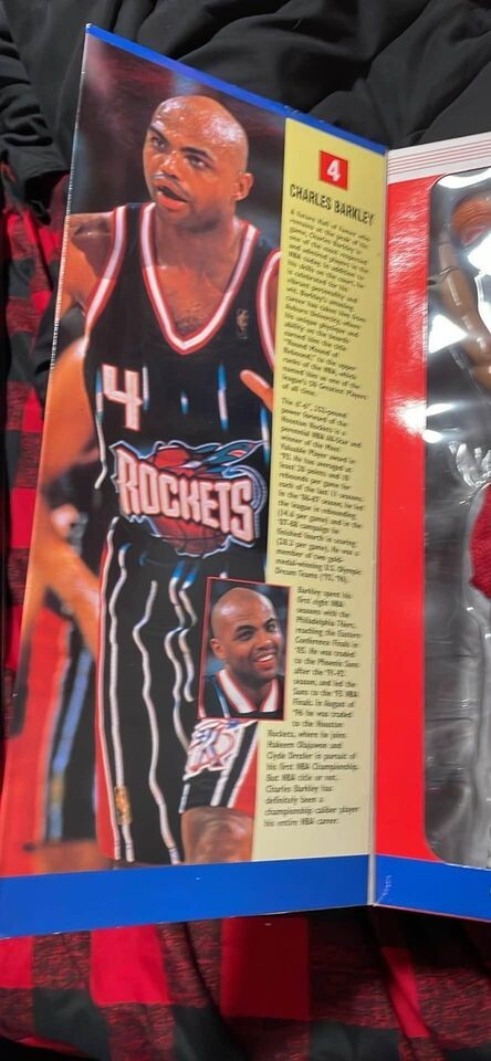 NBA Basketball Charles Barkley (1997) Starting Lineup Kenner Figure | eBay