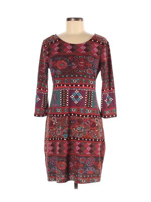 American Rag Cie Women Red Casual Dress M | eBay