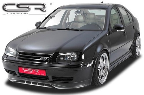 SPOILER SPLITTER ADAPTÉ POUR VW Bora / Jetta 4 NOIR BRILLANT DESIGN ...
