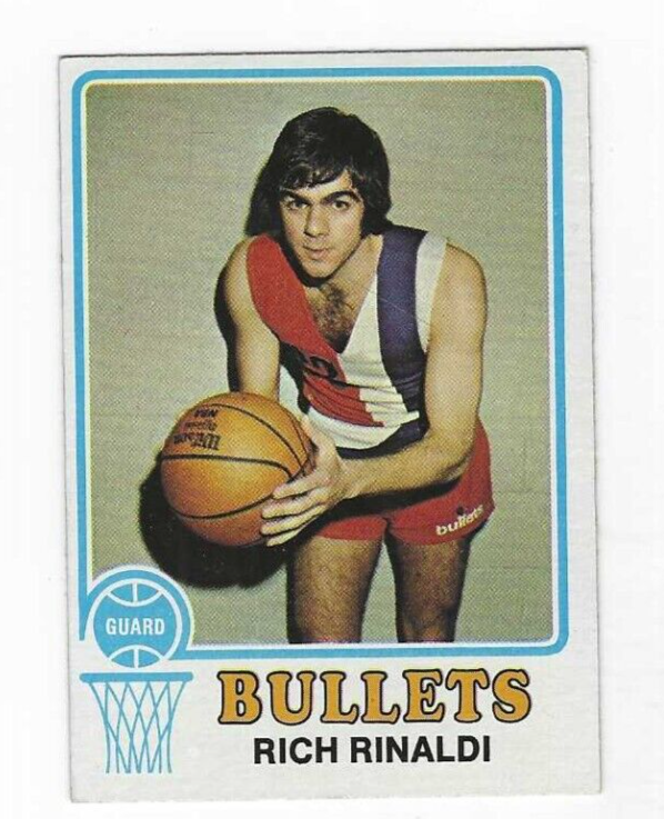 1973-74 TOPPS RICH RINALDI #149 BALTIMORE BULLETS | eBay