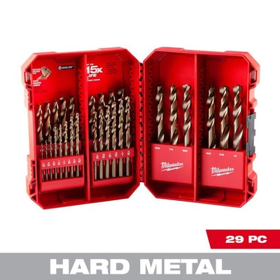 Milwaukee Cobalt Red Helix Drill Bit Set for Drill Drivers (29-Piece ...