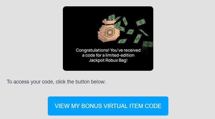 ROBLOX Limited Jackpot BOBUX Robux Bag! Sent in eBay Messages | eBay