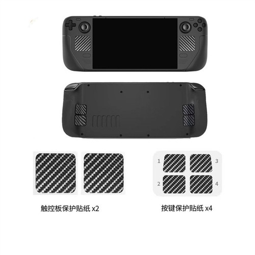 For Steam Deck Host Button Touchpad Stickers Anti-Scratch Protector ...