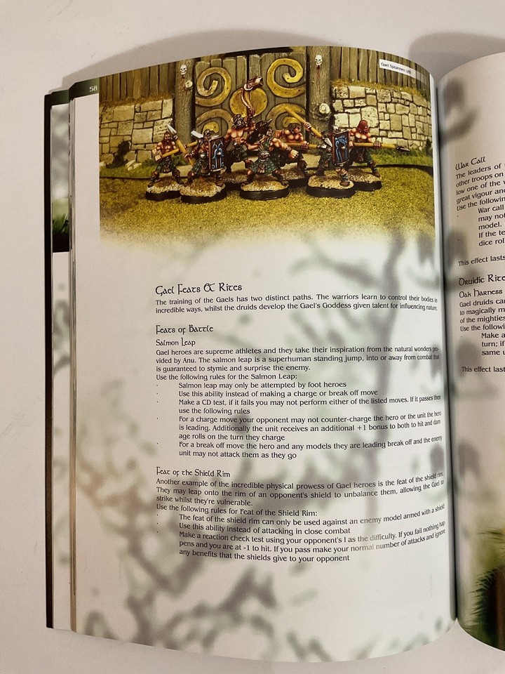 i-KORE Celtos The Gaels Army Book Fantasy Miniatures Rulebook 2003 | eBay