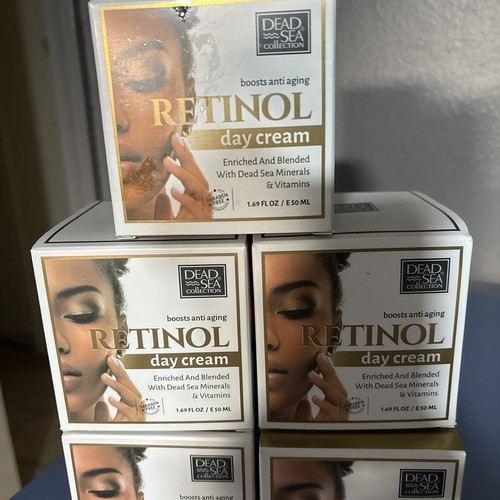 Dead Sea Collection Retinol Anti-Aging DAY & NIGHT Cream BUNDLE Lot of ...