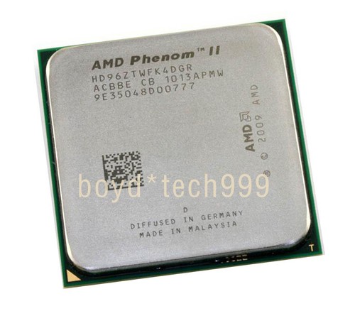 AMD Phenom II X4 960T HD96ZTWFK4DGR CPU Quad-Core 3 GHz 6M Socket AM3 ...