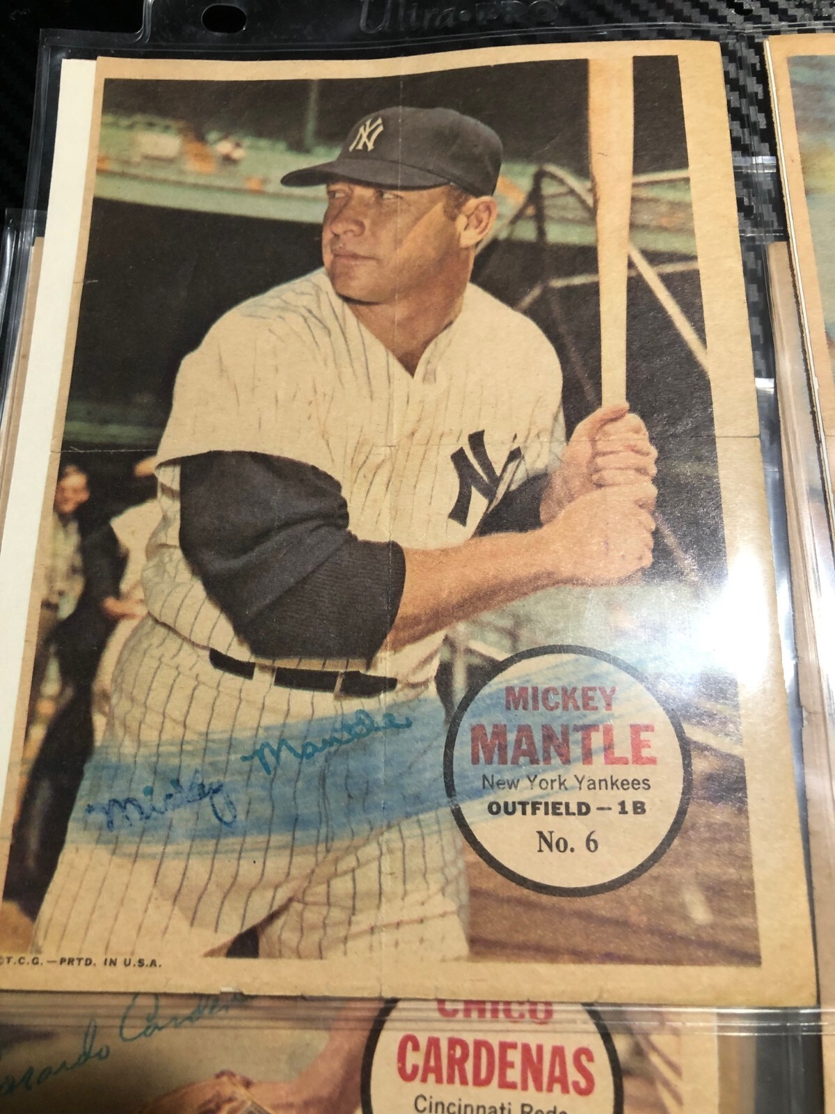 1967 Topps Baseball Pin Ups Posters COMPLETE SET (32) MANTLE MAYS AARON ...