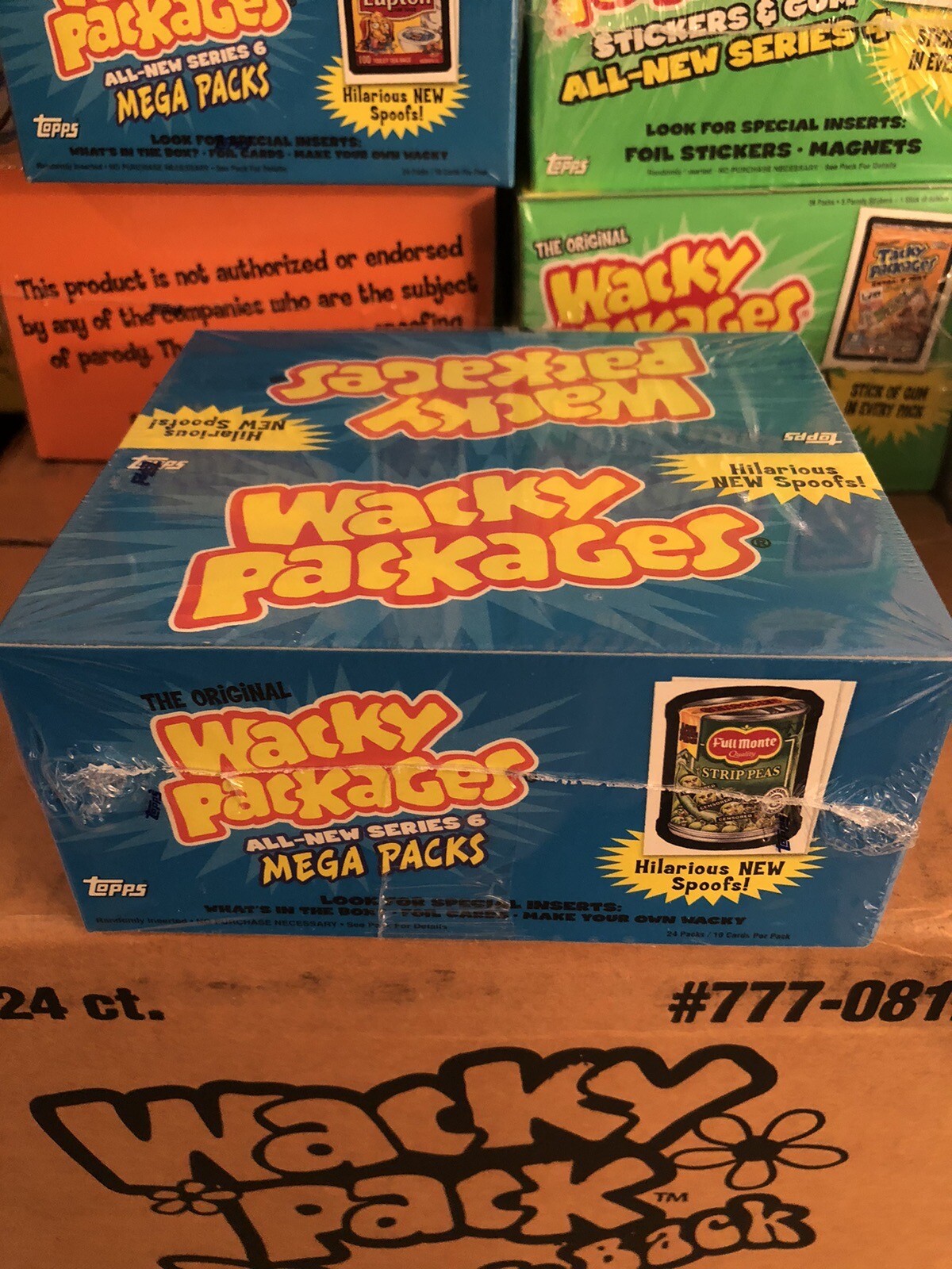 Topps Series 6 Wacky Packages Factory Sealed Box Sealed 24 Packs | eBay