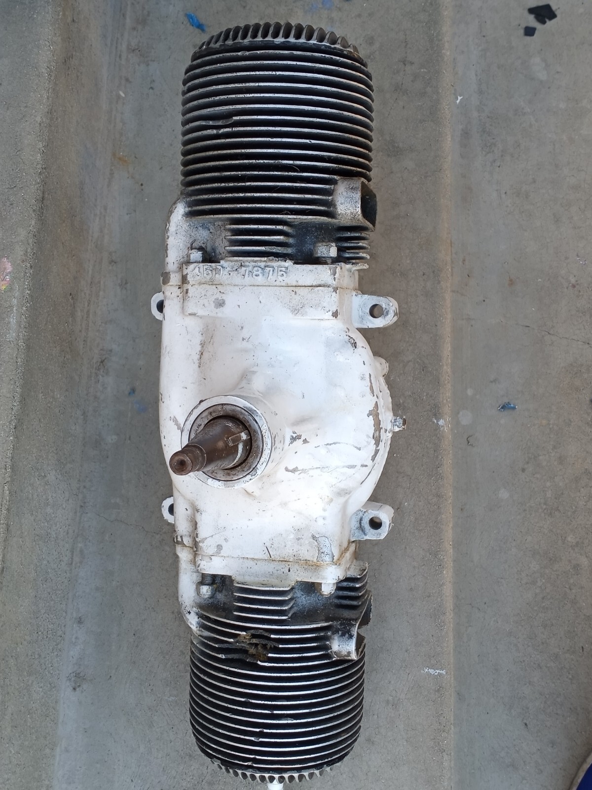 Aircraft Flat Twin Kiekhaefer 0-45-1 Engine Ww2 radioplane gunnery ...