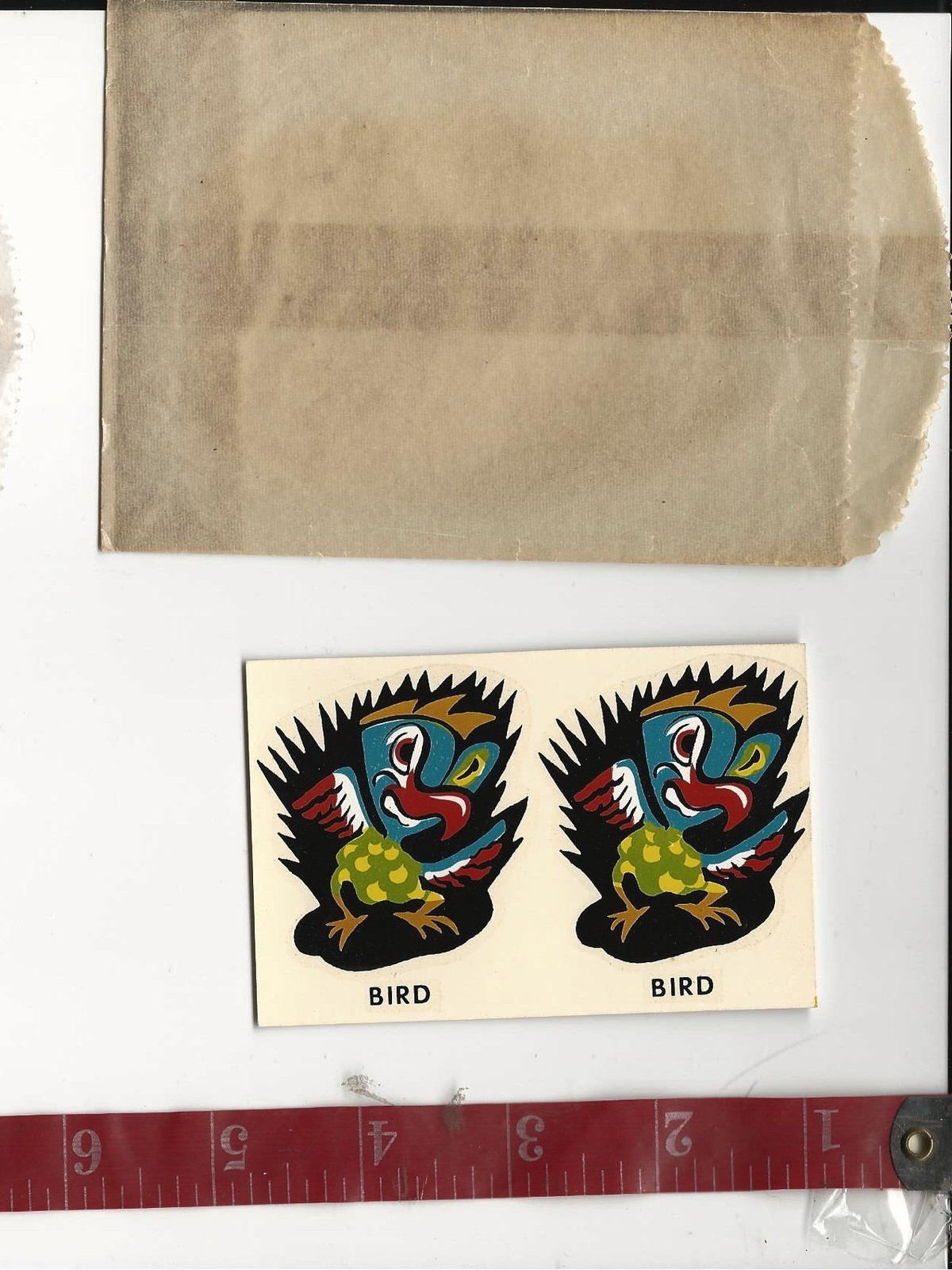 Vintage IMPKO water decal Bird motorcycle rat rod | eBay