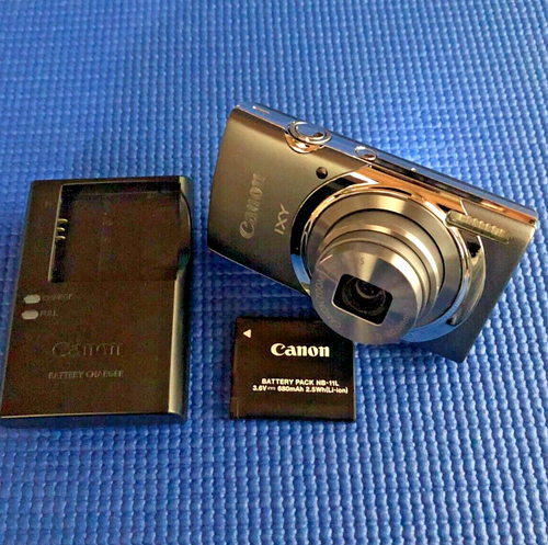 Canon IXY 130 PowerShot ELPH 140 IS IXUS 150 16.0MP 8.0x Silver F/S From Japan | eBay