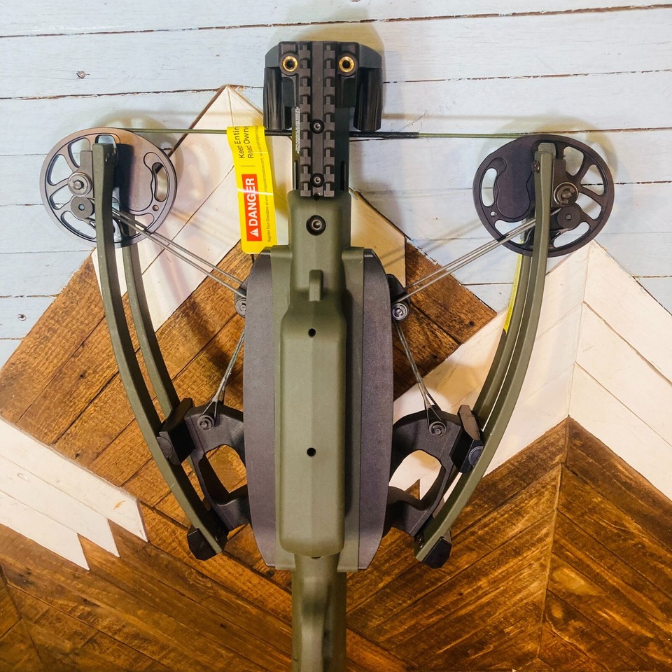 TenPoint NITRO 505, ACUSlide, EVO-X Elite Black Scope (Moss Green) Free ...