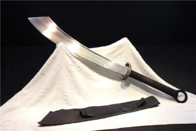 Two Handed Chinese Dadao Sword Broad Scimitar Broadsword Combat War ...