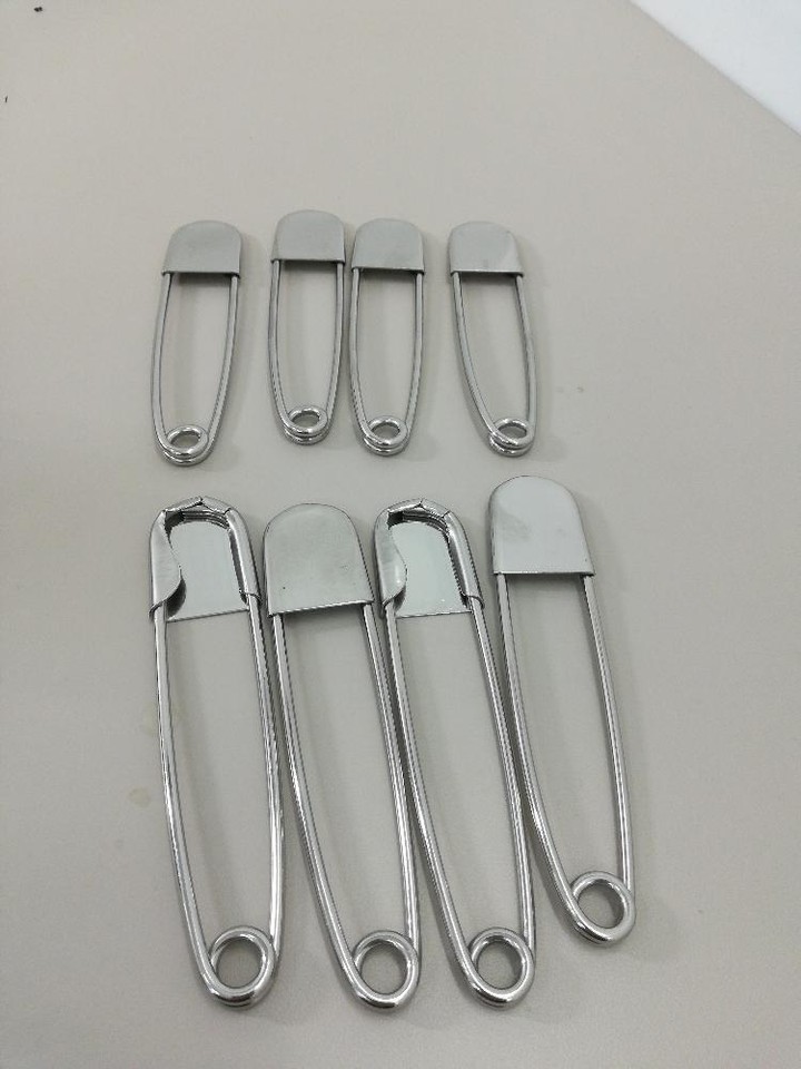 House Day Silver Safety Pi Craft Pins, Marathon, First Aid Kit, Diaper ...