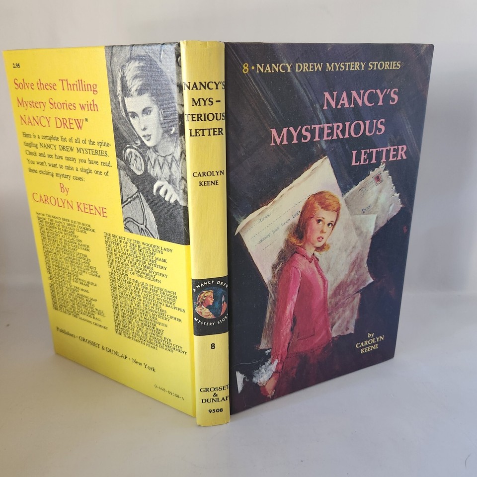 Nancy Drew Nancy's Mysterious Letter #8 HC Vintage Carolyn Keene (1968 ...