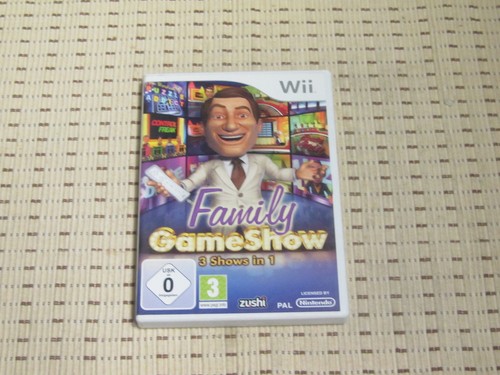 Family Gameshow for Nintendo Wii and Wii U *original packaging* | eBay