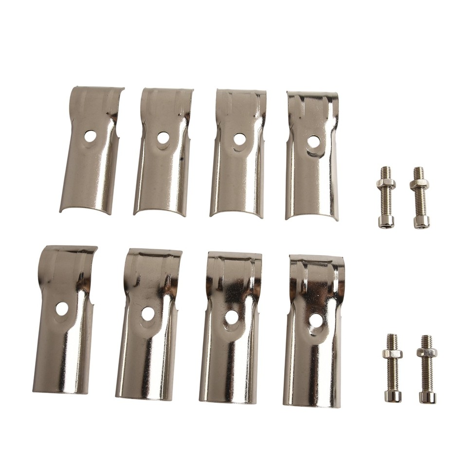 Pipe Clamp Kit Includes Four Stainless Steel T Connectors Fit One Inch ...
