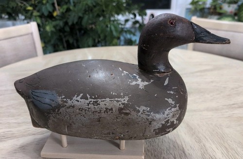 Ed "One Arm" Kellie Canvasback Hen Duck Decoy c.1920-30s Michigan | eBay