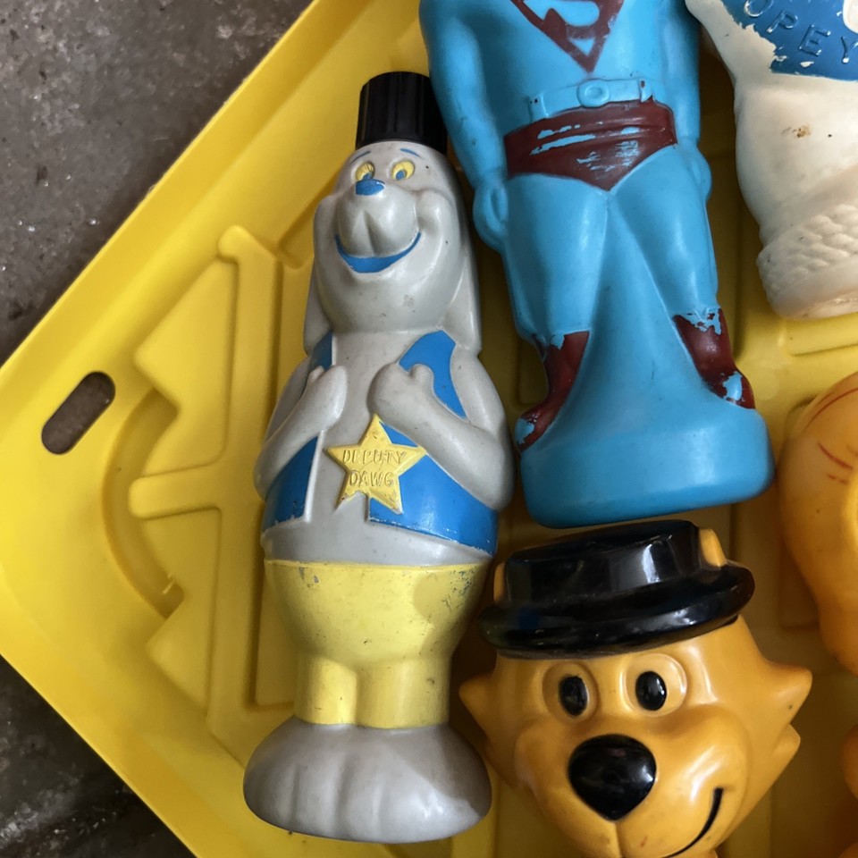 Vintage 1960s Soaky Hanna Barbera Colgate Figures Lot of 15 Soap ...