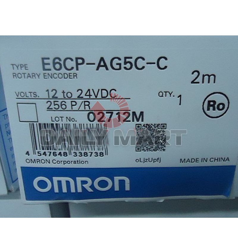 OMRON E6CP-AG5C-C E6CPAG5CC 256P/R Absolute Rotary Encoder Original New ...
