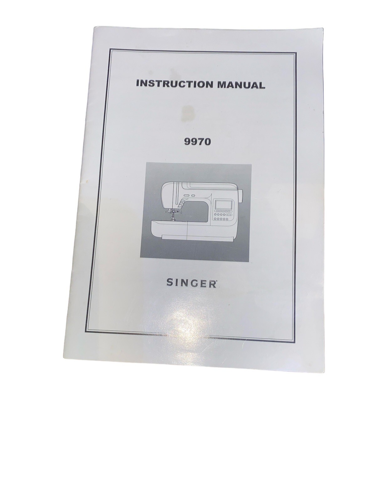 Singer 9970 Sewing Machine/Embroidery/Serger Owners Manual Reprint | eBay