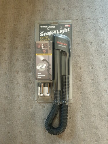 Black & Decker Snake Light Flexible Flashlight Made in USA | eBay