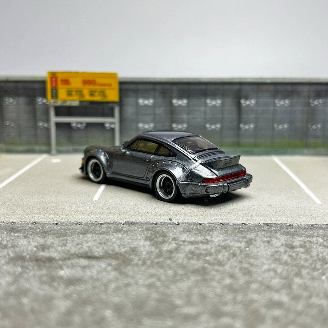 CMModel 1/64 Scale Porsche 911 RWB 964 Grey Diecast Car Model Toy Gift ...