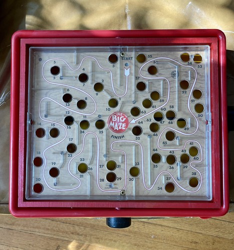 Vintage The Big Maze Game with original box | eBay