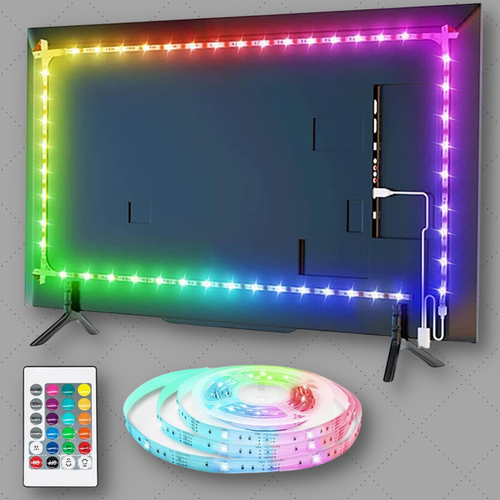 LED Strip Lights, 16.4ft TV Light Strip for 32-80 inch TV/Monitor ...