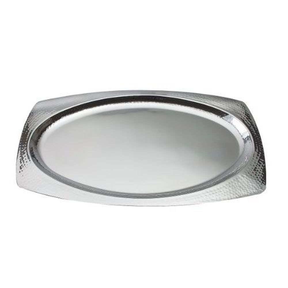 Leeber Rim Oval Tray, 22", Stainless Steel 15227726893 | eBay