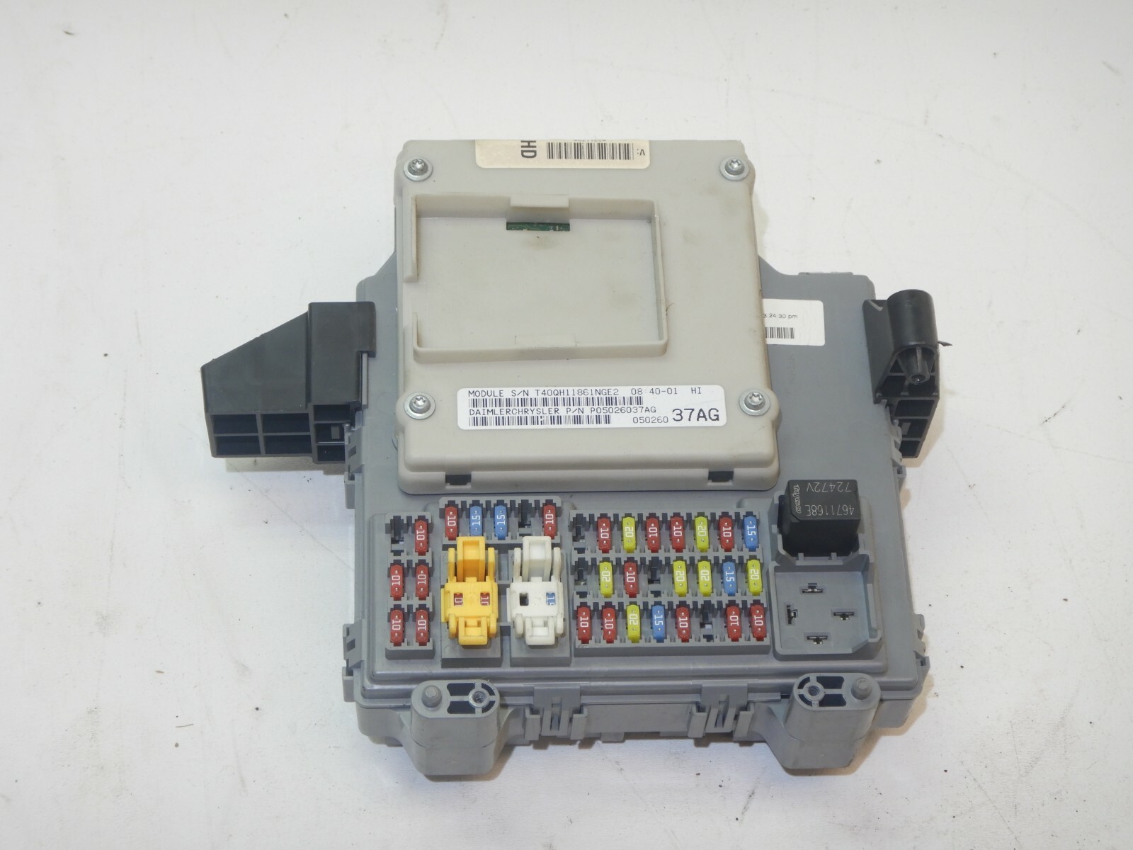 Jeep Liberty KJ 06-07 OEM BCU Body Control Module BCM 3.7 V6 5026037AG ...