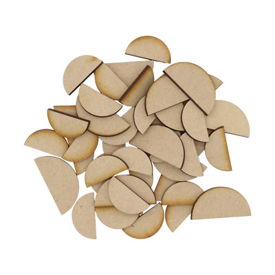 Semi Circle / Half Circle Craft Shapes Embellishments Decorations ...