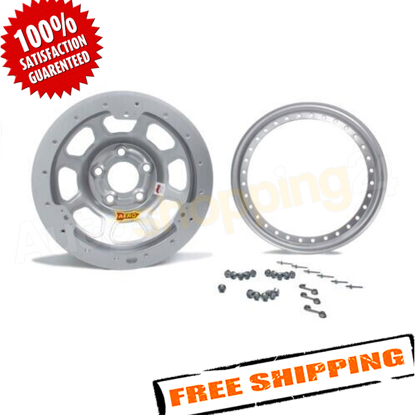 Aero Race Wheels 53-004730S 15x10 53 Series Silver Steel Wheel | eBay