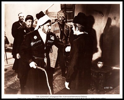 John Drew Barrymore + Edmund Purdom in The Cossacks (1960) ORIGINAL ...